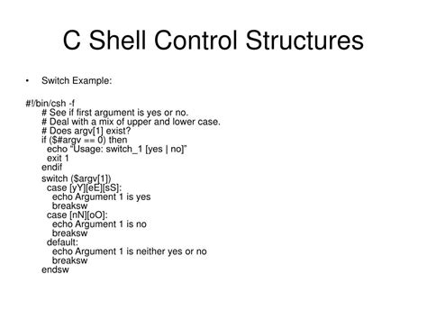 PPT C Shell PowerPoint Presentation Free Download ID