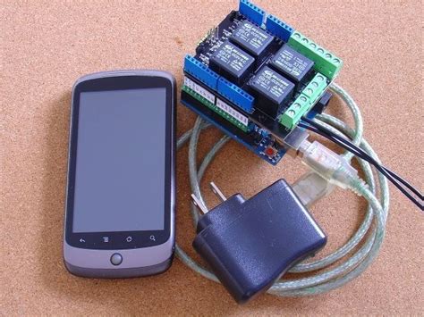 Control Lights And Power With Android And Arduino