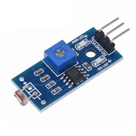 5mm Ldr Photosensitive Sensor Module Light Detection Module For Arduino