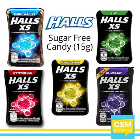 Halls Xs Sugar Free Candy 15g Lazada