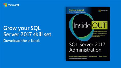Microsoft Sql Server On Linkedin Optimize The Way You Use Sql Server 2017 And Take Advantage Of