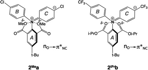 The Delocalization Structures Of Neutral Compounds 2mea And 2iprb Download Scientific Diagram