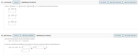 Resources For Practice Problems Trig Learnmath