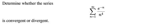 Solved Must Use Integral Test Or P Series Test For This
