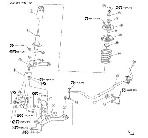Torque Specs For Rear And Front Suspension