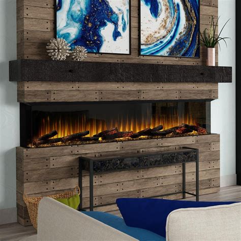 Dimplex Ignite Ultra 88 In Linear Electric Fireplace Mantels Direct