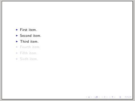 Beamer Highlight Only A Part In An Itemize Frame TeX LaTeX Stack Exchange