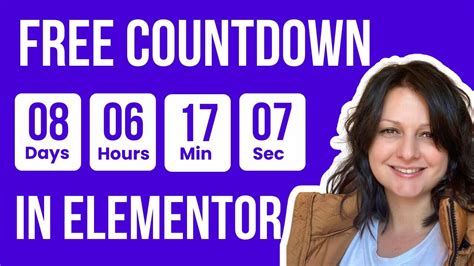 How To Make A Countdown Timer In Elementor Free Nicolai Palmkvist