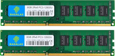 Ram 16gb Kit 2x8gb Ddr3 1600 Mhz Cl11 Desktop Memory8gb Pc3 12800u