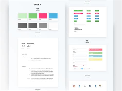 Style Guide Ui Kit In Progress By Fred On Dribbble