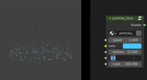 程序化动画粒子散发效果21 Blender布的