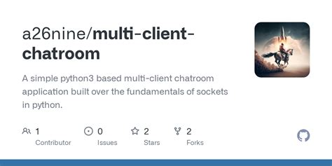 Github A26ninemulti Client Chatroom A Simple Python3 Based Multi Client Chatroom Application