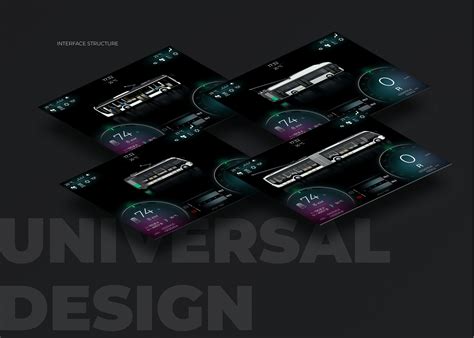 Electric Bus Interface On Behance