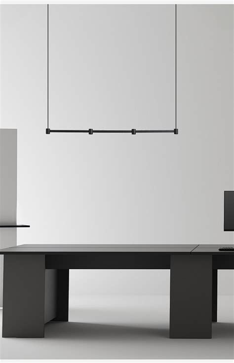 Amangiri安缦吉瑞无主灯餐厅灯长条极简吧台灯设计师风格高端吊灯 天猫 花瓣网