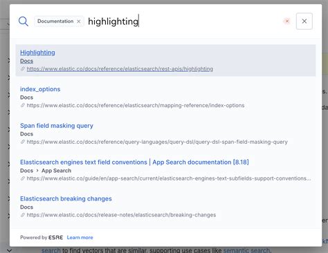 Kibana Documentation Search Is Not Working Community Ecosystem
