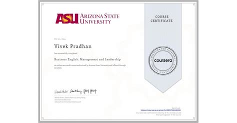 Vivek Pradhan On Linkedin Completion Certificate For Business English