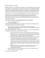 MBA 8040 Assignment 1 Profit Modeling Docx MBA 8040 Assignment 1 Dr