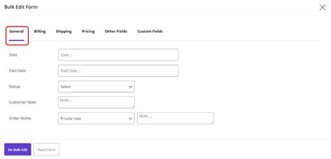Which Order Fields Supported By The Woocommerce Bulk Orders Editing Plugin Woocommerce Bulk