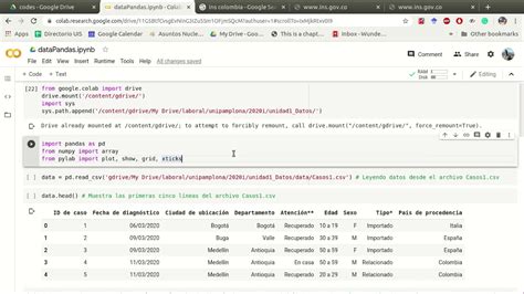 Abrir Archivo Csv Con Pandas Youtube