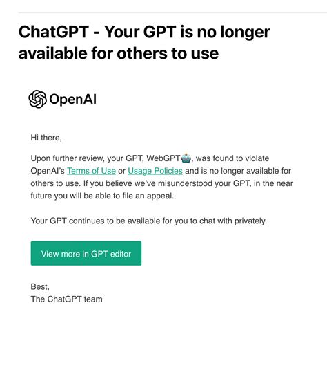 Why Was My Customgpt De Listed Plugins Actions Builders Openai Developer Community
