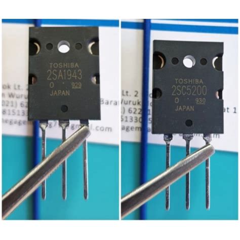 Jual Transistor Toshiba A1943 Dan C5200 Shopee Indonesia