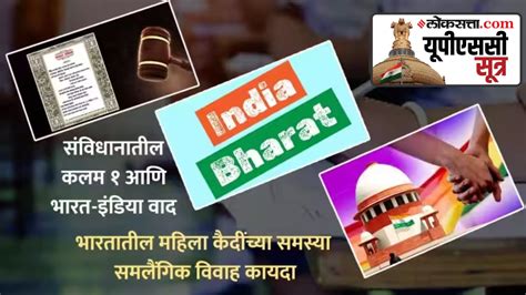 यूपीएससीसाठी महत्त्वाचे समलैंगिक विवाह कायदा भारत इंडिया वाद आणि इंटरऑपरेबिलिटीविषयी जाणून