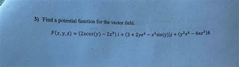 Solved Evaluate C Vec F Vec Dr Where Chegg Com