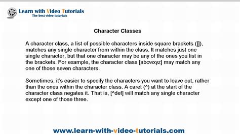 Perl Tutorial Regular Expressions Lesson 5 Youtube