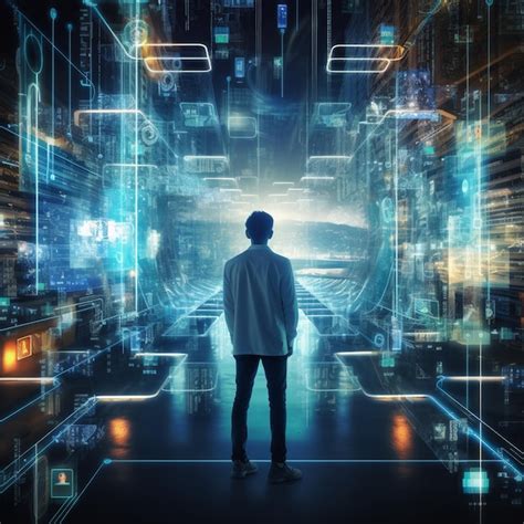 Premium Photo Photo Digital Transformation Conceptual For Next Generation Technology Era