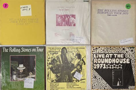 Lot 726 The Rolling Stones Private Issue Lps