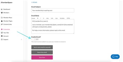 How To Customize Notification Emails Memberspace Help Docs
