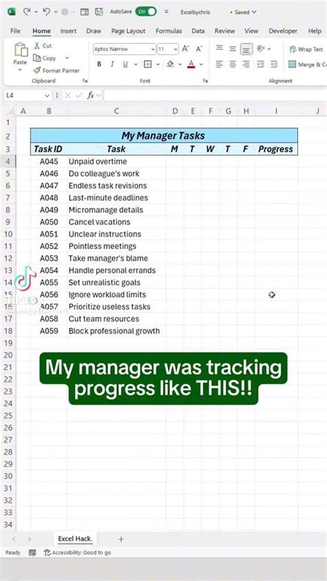 Create Check Box Tracker In 2025 Microsoft Excel Tutorial Excel Tutorials Microsoft Excel