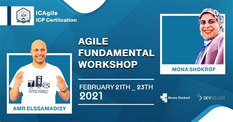 Agile Fundamentals Class Icagile Icp Certification Mona Shokrof