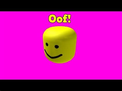 The Roblox Oof Meme Youtube