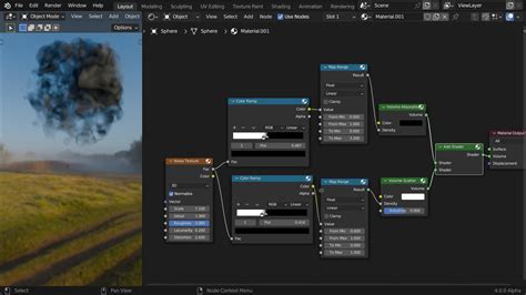 I Cant Get Any Of The Volume Shaders To Turn Black Materials And Textures Blender Artists