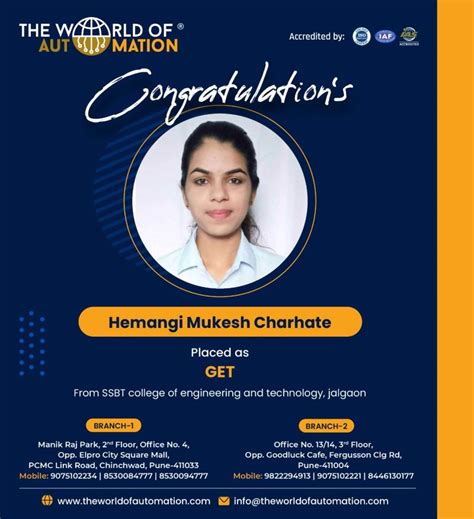 The World Of Automation Automation Institute On Linkedin Congratulation Theworldofautomation