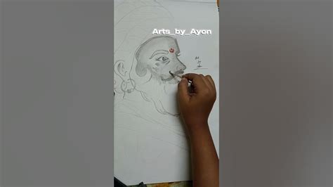 Drawing Chatrapati Shivaji And First Time Using Charcoal Pencil
