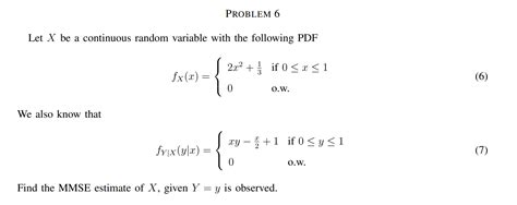 Solved PROBLEM Let X Be A Continuous Random Variable With Chegg