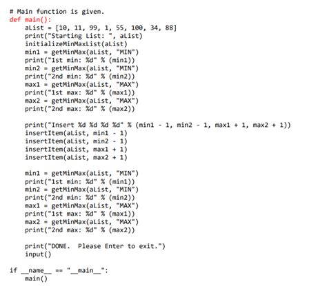 Solved Lab 7 Writing Test Cases For Code The Starting