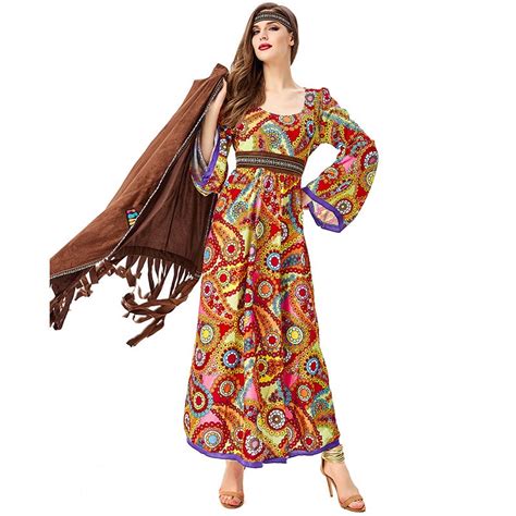 70s Retro Disco Hippie Performance Costume Hippie Hippie Original