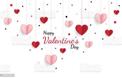 해피 발렌타인 데이 마음의 창조적 인 사랑 구성 벡터 일러스트레이션 개념에 대한 스톡 벡터 아트 및 기타 이미지 개념 개념과 주제 공휴일 Istock