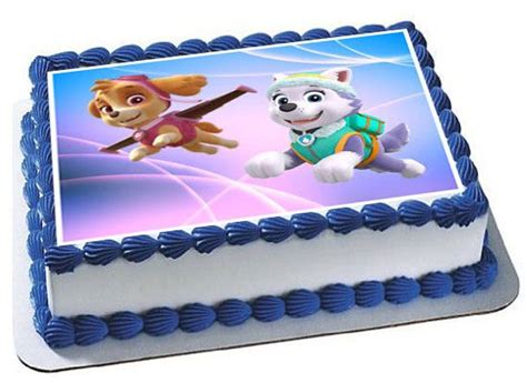 Skye Everest Paw Patrol Cake Topper Skye Everest Birthday Paw Patrol Birthday Edible Images