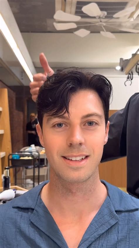 Taeho 김대홍 🇰🇷 안녕하세요 남자 머리 정점 태호입니다 너무 짧은 느낌의 드랍컷이 부담스럽다면 슬릭애즈컷 스타일추천드립니다 모류교정과 전체다운펌 으로 간편한