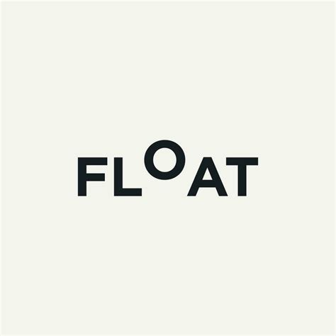Vector Float Minimal Text Logo Design 27395338 Vector Art At Vecteezy