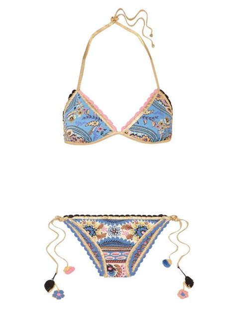 13 bikinis bohèmes parfaits pour cet été | Bikinis, Triangle bikini, Anjuna
