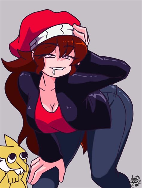 Rule 34 Background Character Bent Over Cleavage Clothing Deathzera
