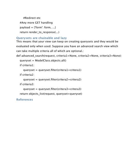 Django Design Patterns