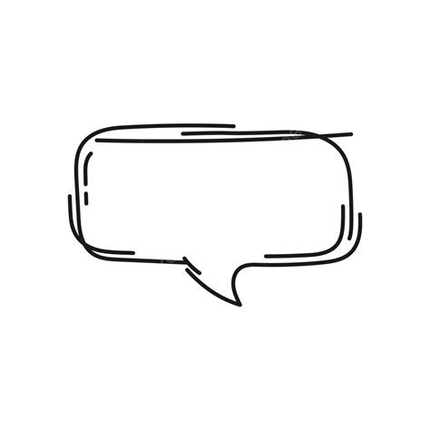 손으로 그린 낙서 빈 연설 거품 클립 아트 벡터 텍스트 상자 말풍선 대화 상자 Png 일러스트 및 벡터 에 대한 무료 다운로드 Pngtree