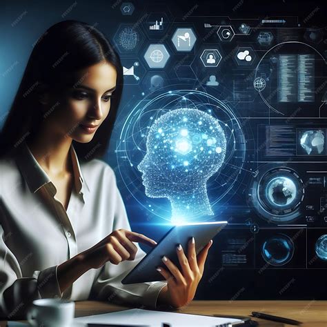 Premium Photo Ai Digital Technology And Data Science Artificial