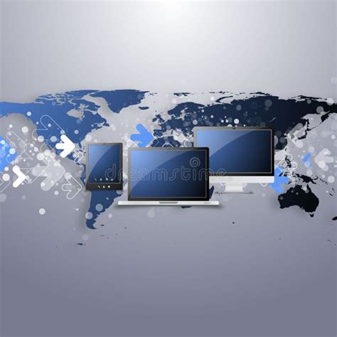 Global Networks Eps 10 Vector For Your Business Stock Vector Illustration Of Business